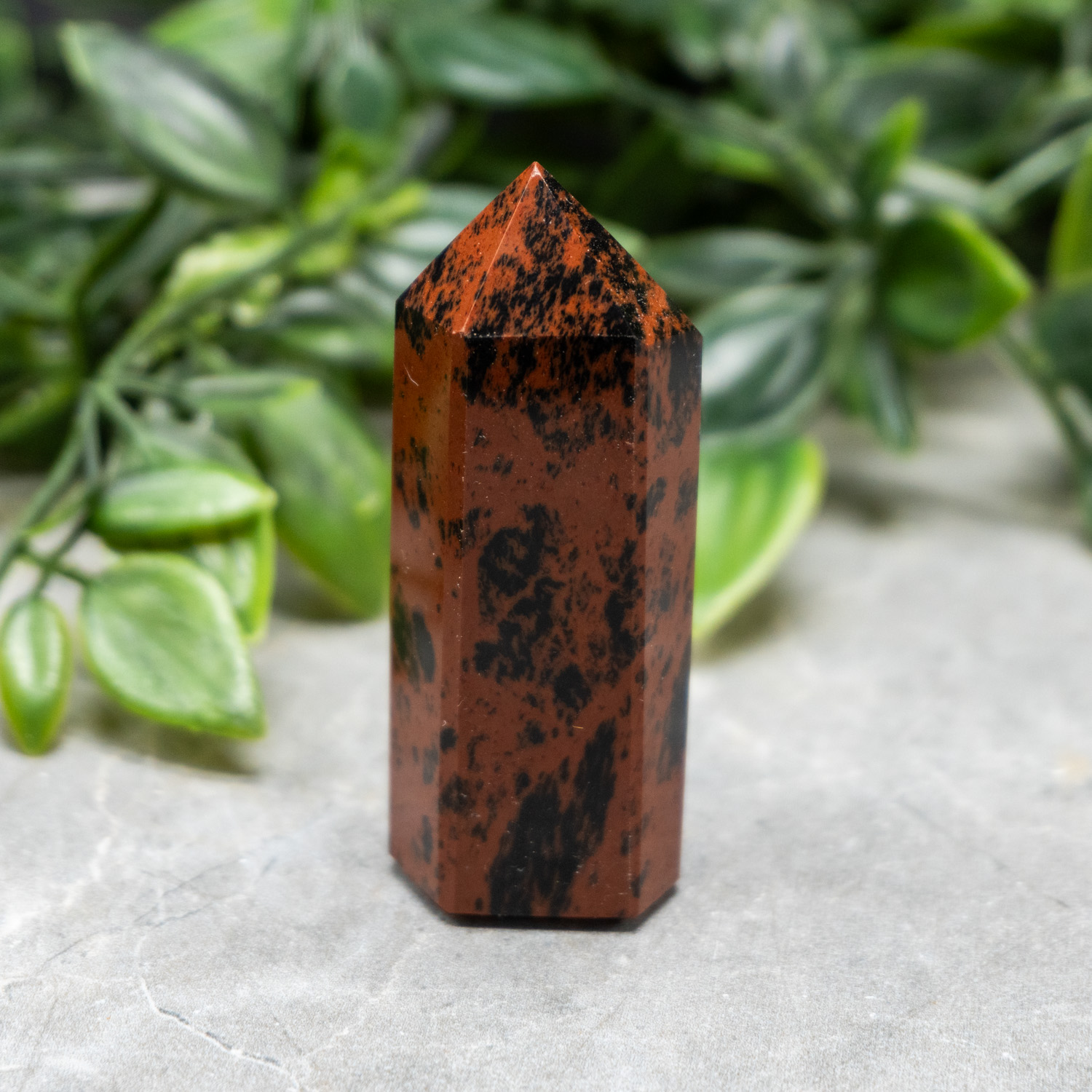 Mahogany Obsidian Small Tower - The Crystal Council