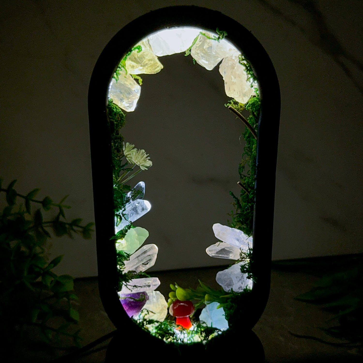 Garden Quartz Oval Portal Light - The Crystal Council