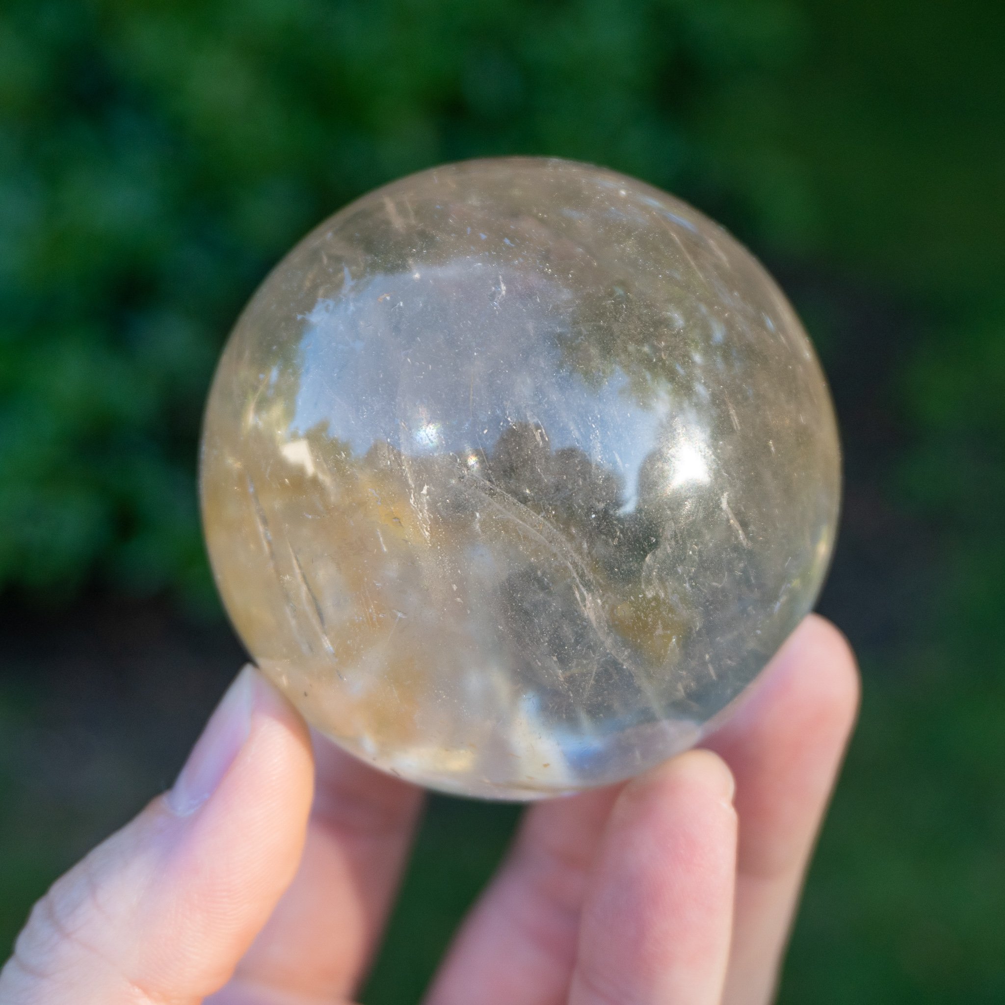 Giant Quartz Crystal Spheres
