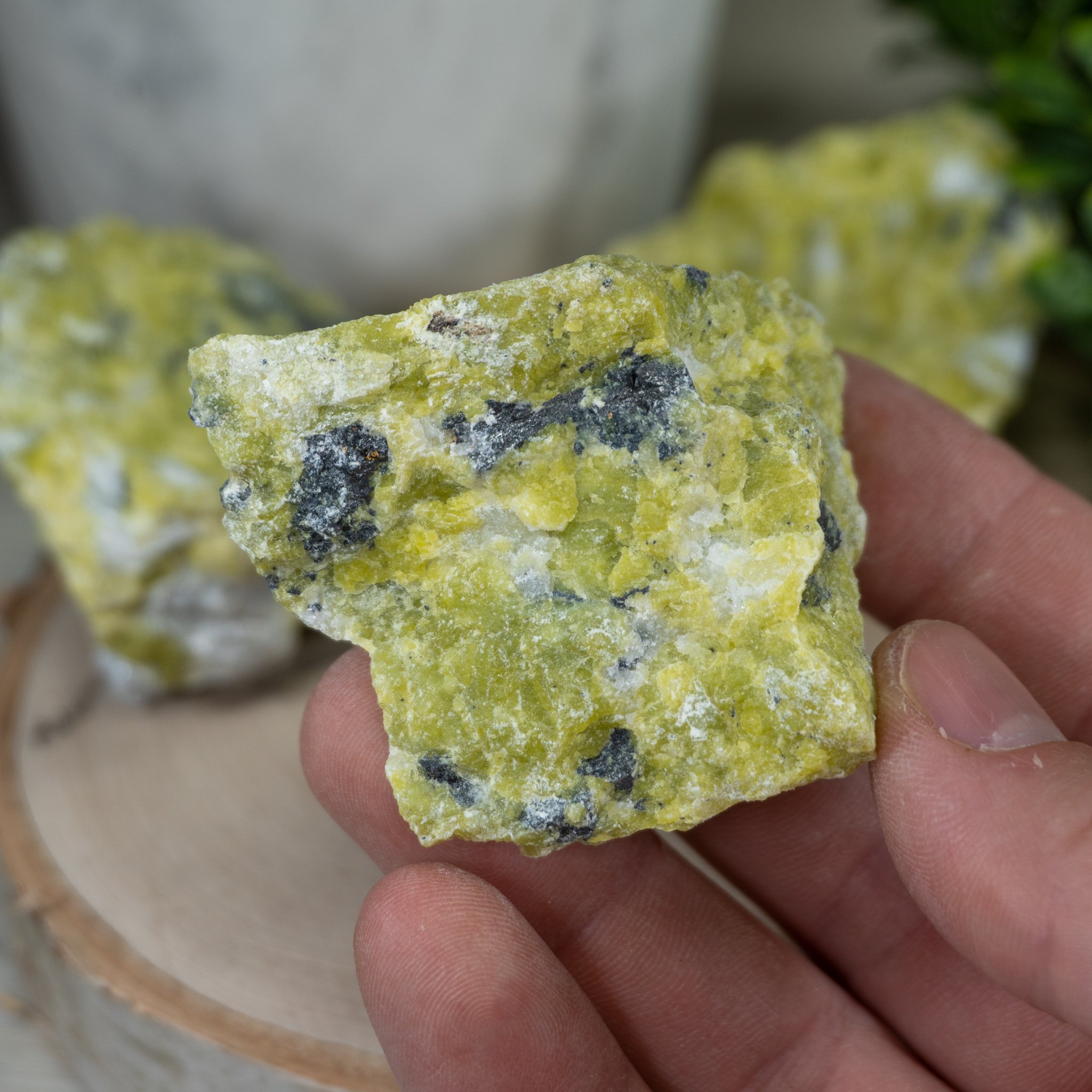 Small Raw Lizardite - Random - The Crystal Council