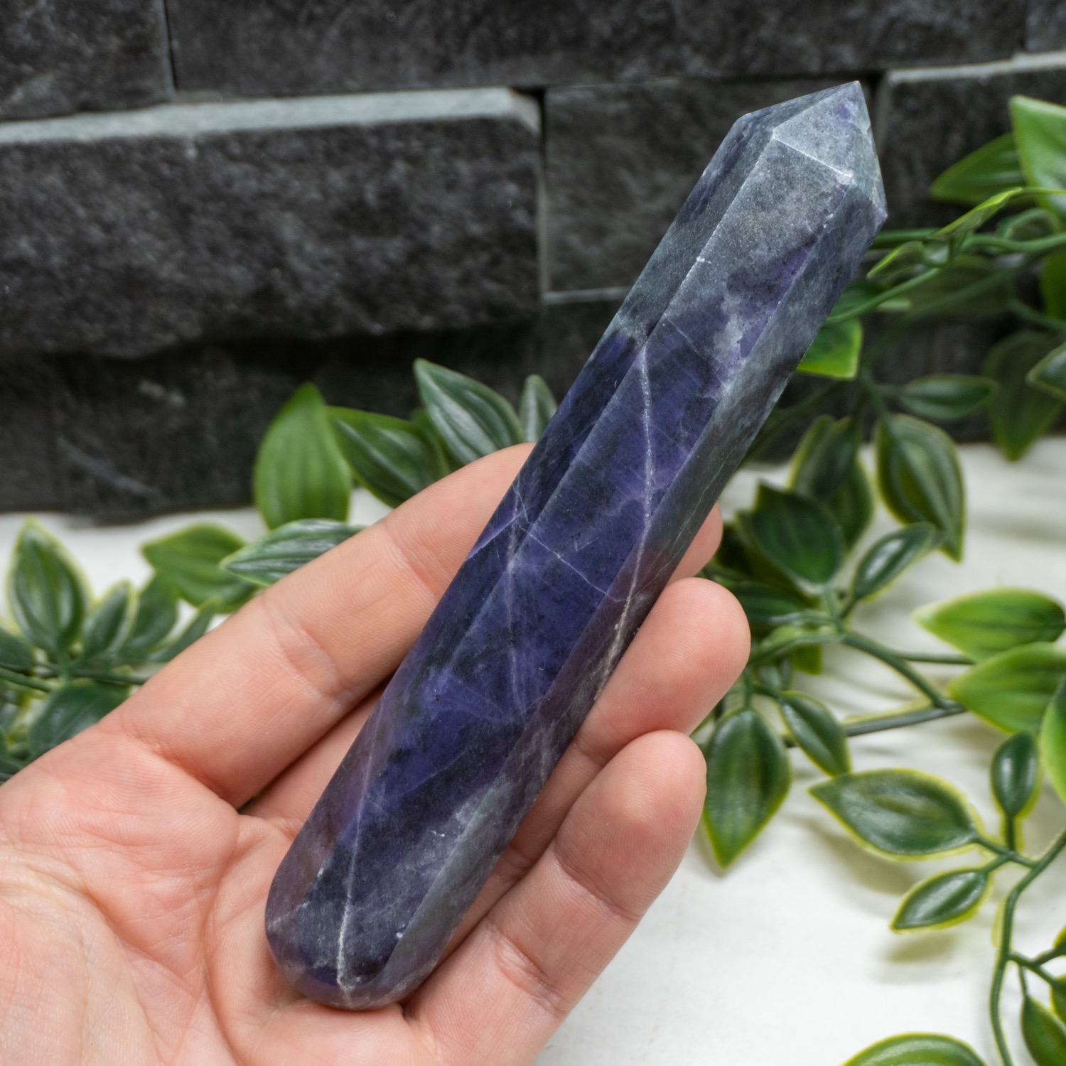 Purple Opal Large Wand - The Crystal Council