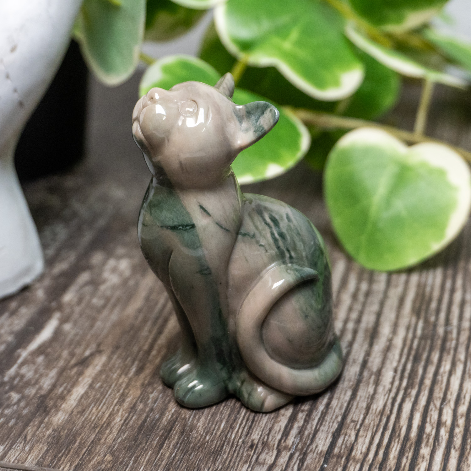 Nine Dragon Jade Cat - The Crystal Council