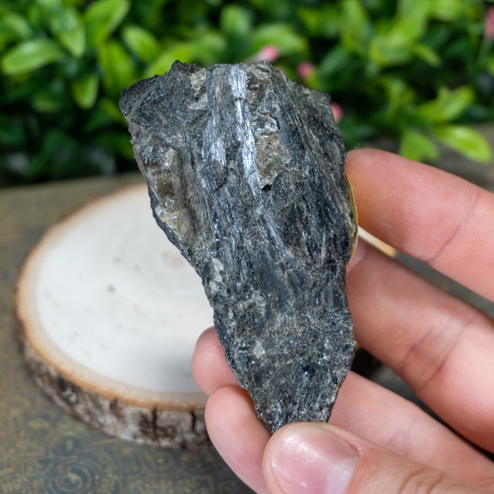 Raw Nuummite #1 - The Crystal Council