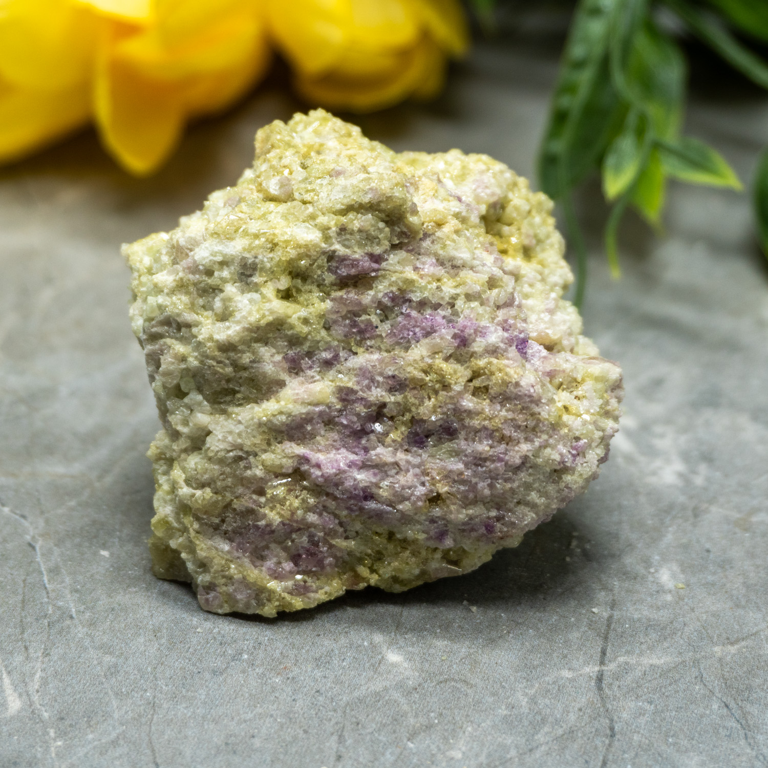 Purple and Green Vesuvianite #5 - The Crystal Council