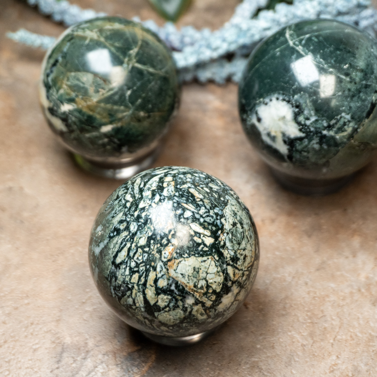 Dallasite Sphere - The Crystal Council