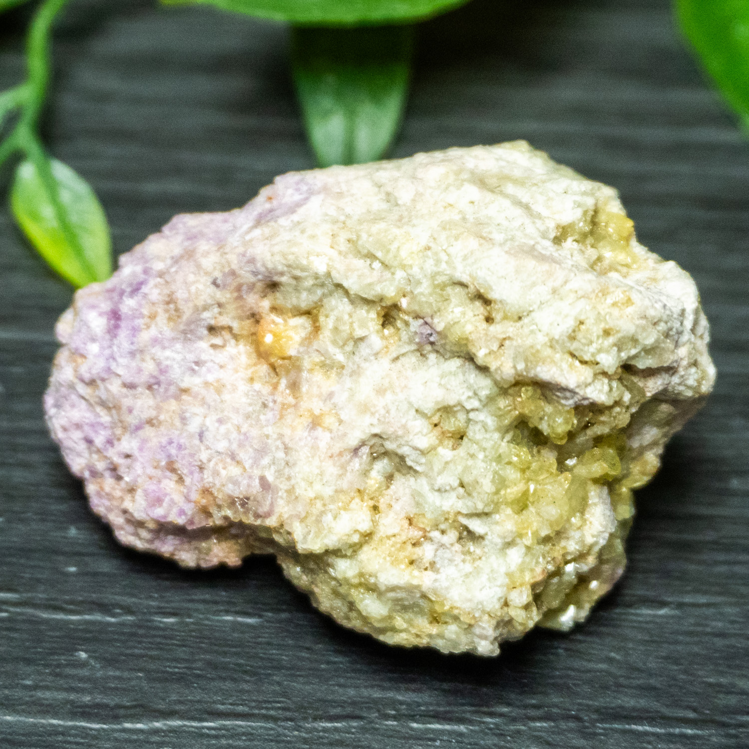 Purple and Green Vesuvianite Small Raw #7 - The Crystal Council
