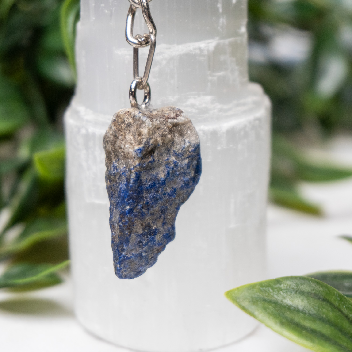 Raw Lapis Lazuli Key Chain #20 - The Crystal Council