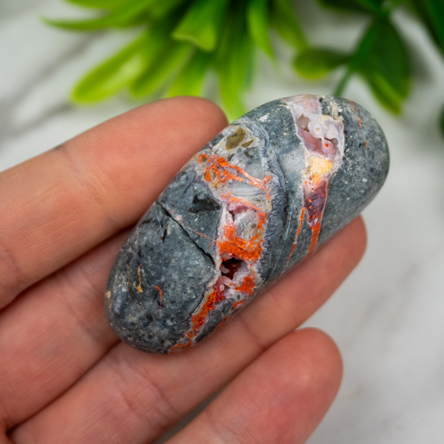 Magma Chalcedony Polished #6 - The Crystal Council