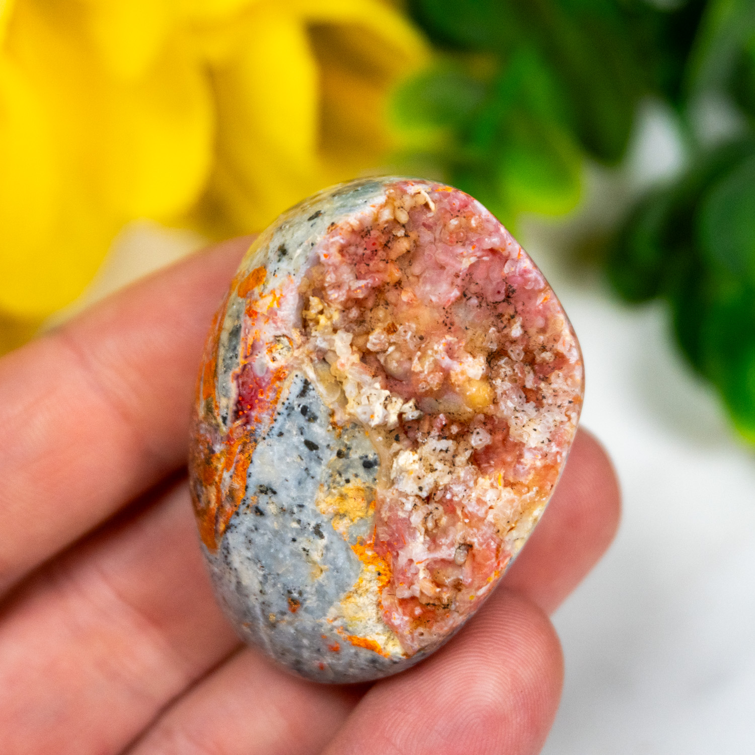 Magma Chalcedony Polished #1 - The Crystal Council