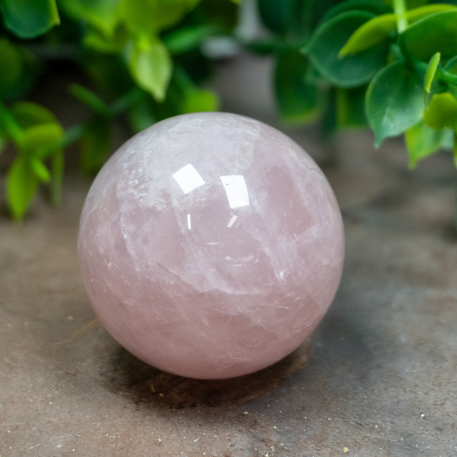 Rose Quartz Sphere #1 - The Crystal Council