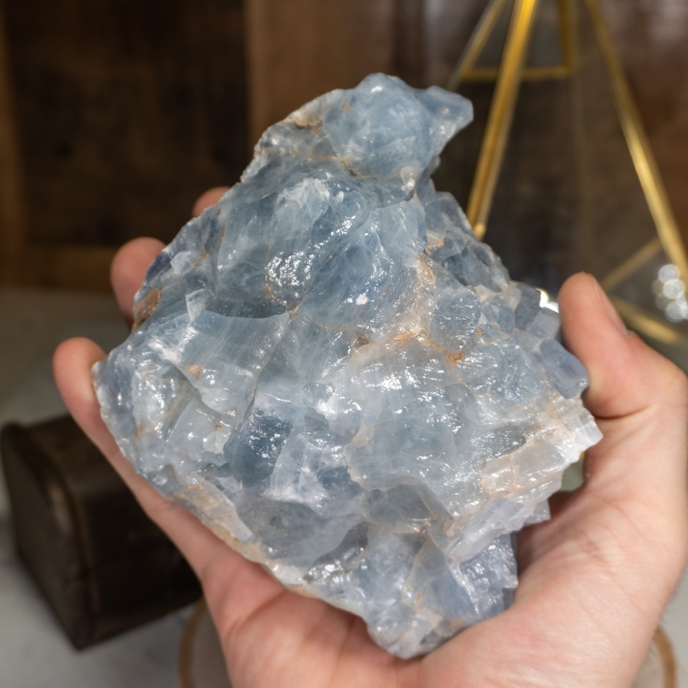 Blue Calcite Meanings and Crystal Properties - The Crystal Council
