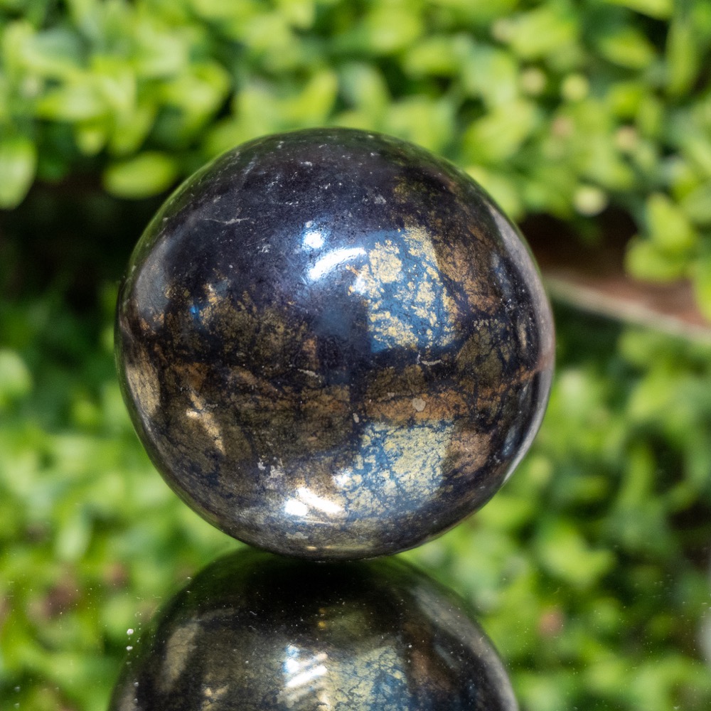 Large Covellite Sphere - The Crystal Council