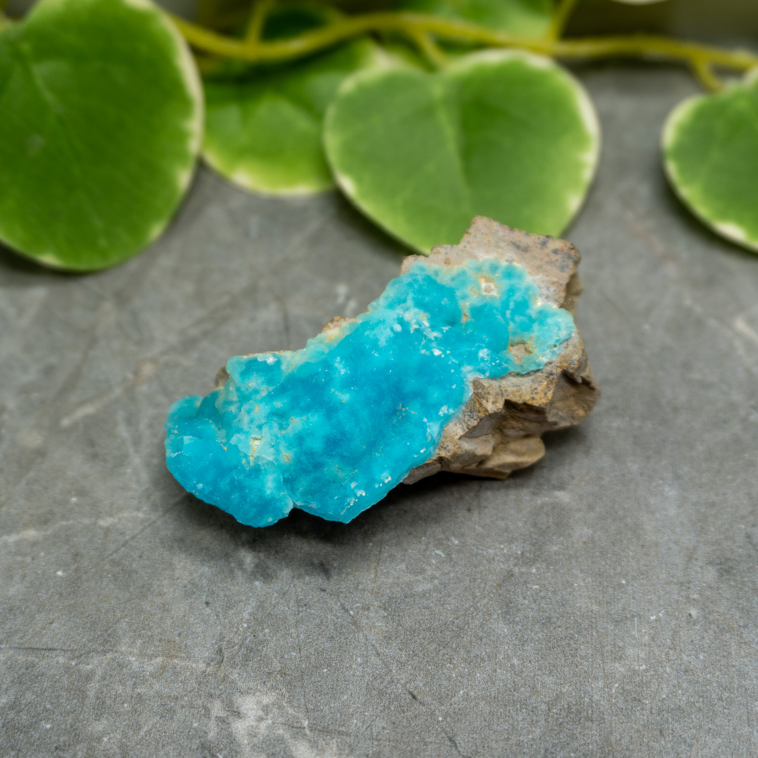 Blue Hemimorphite #2 - The Crystal Council