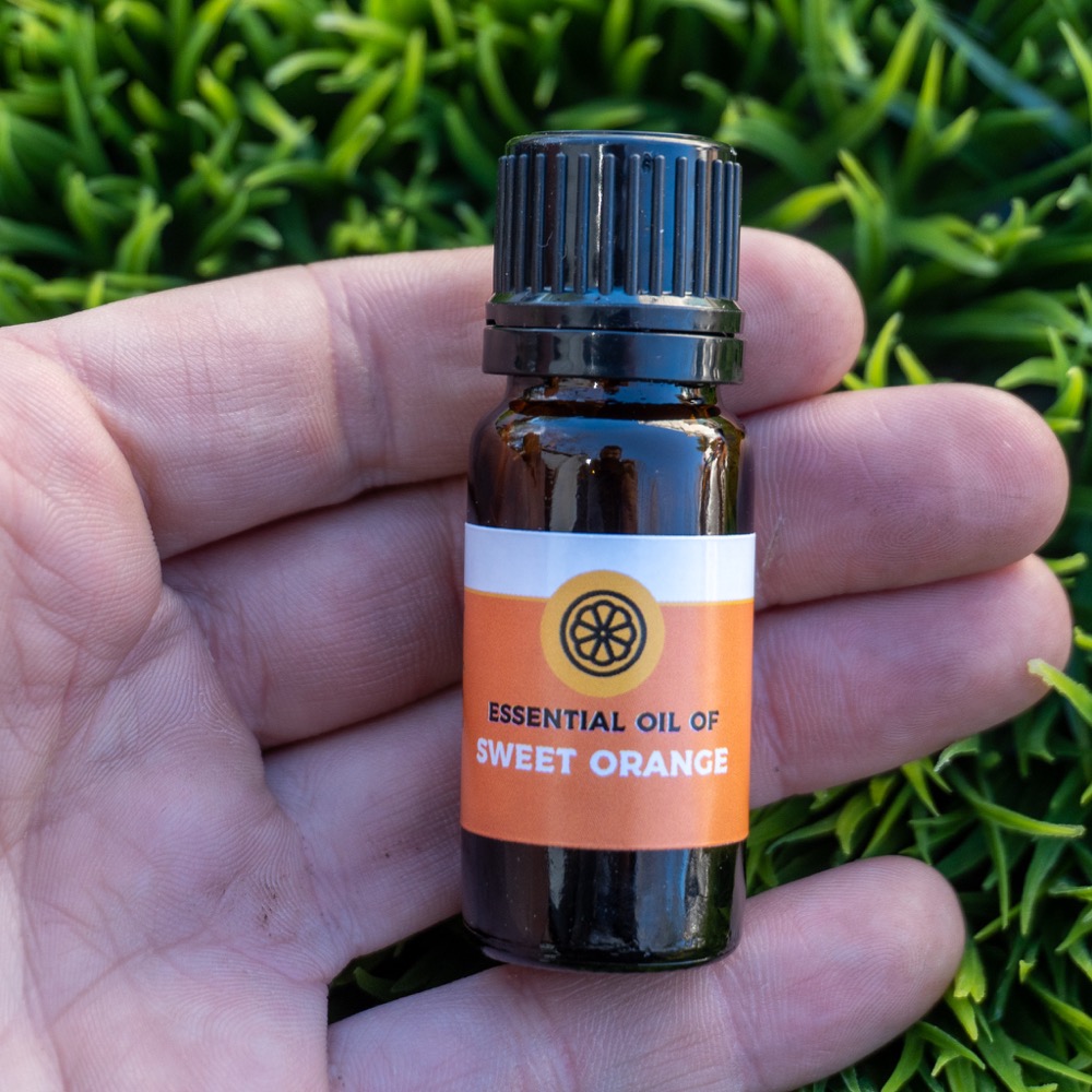 Orange Sweet Essential Oil - The Crystal Council