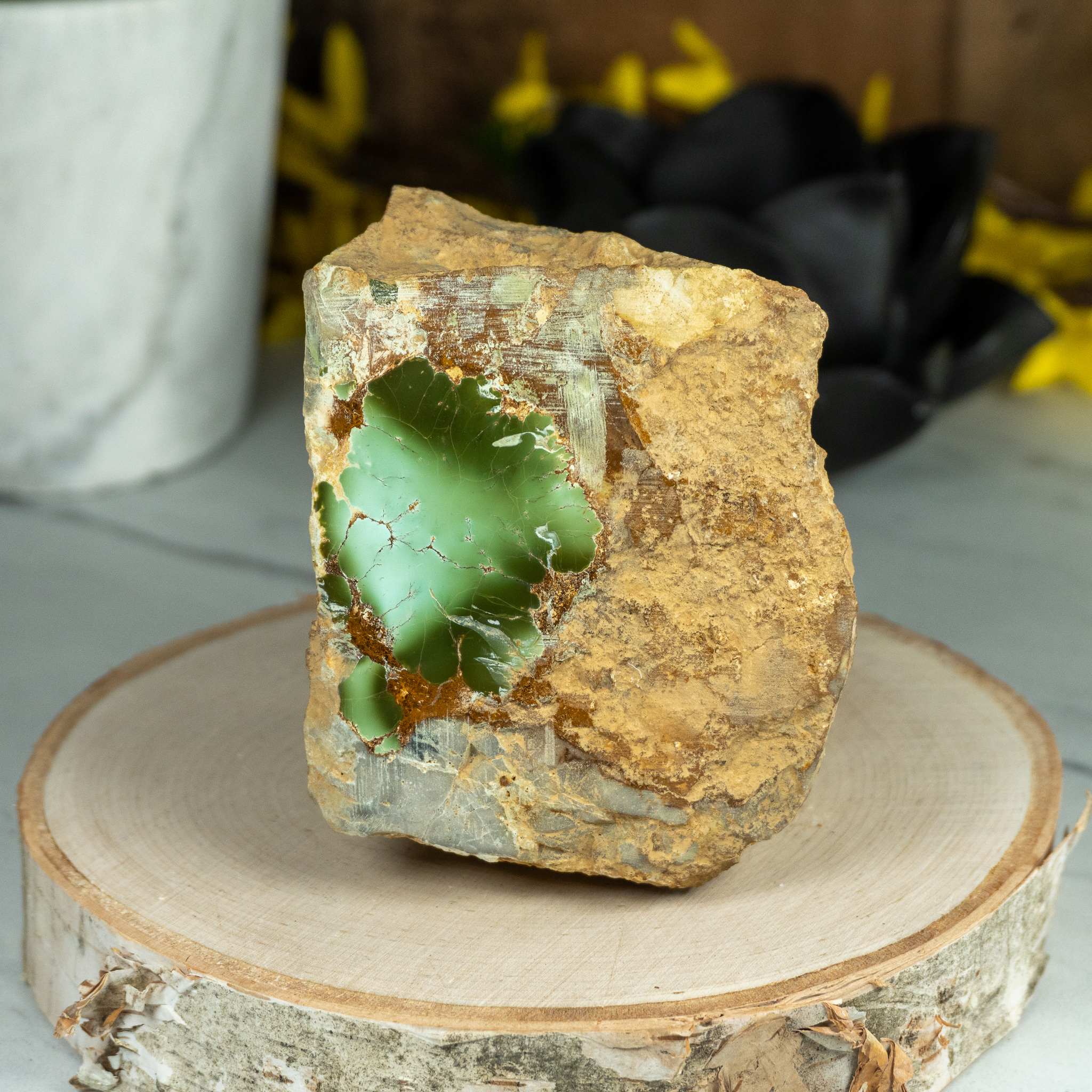 Polished Turquoise on Matrix #6 - The Crystal Council