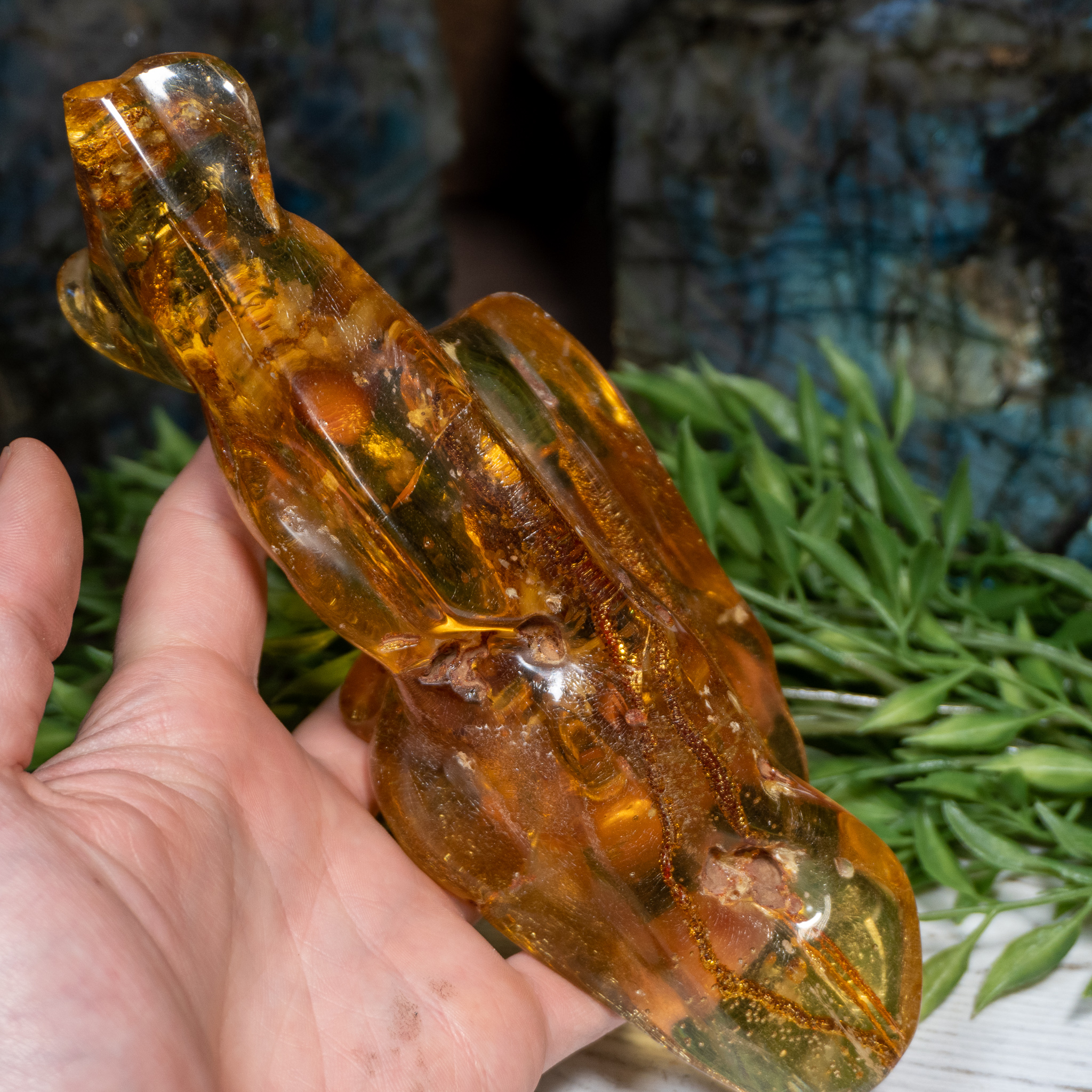 Large Amber #1 - The Crystal Council