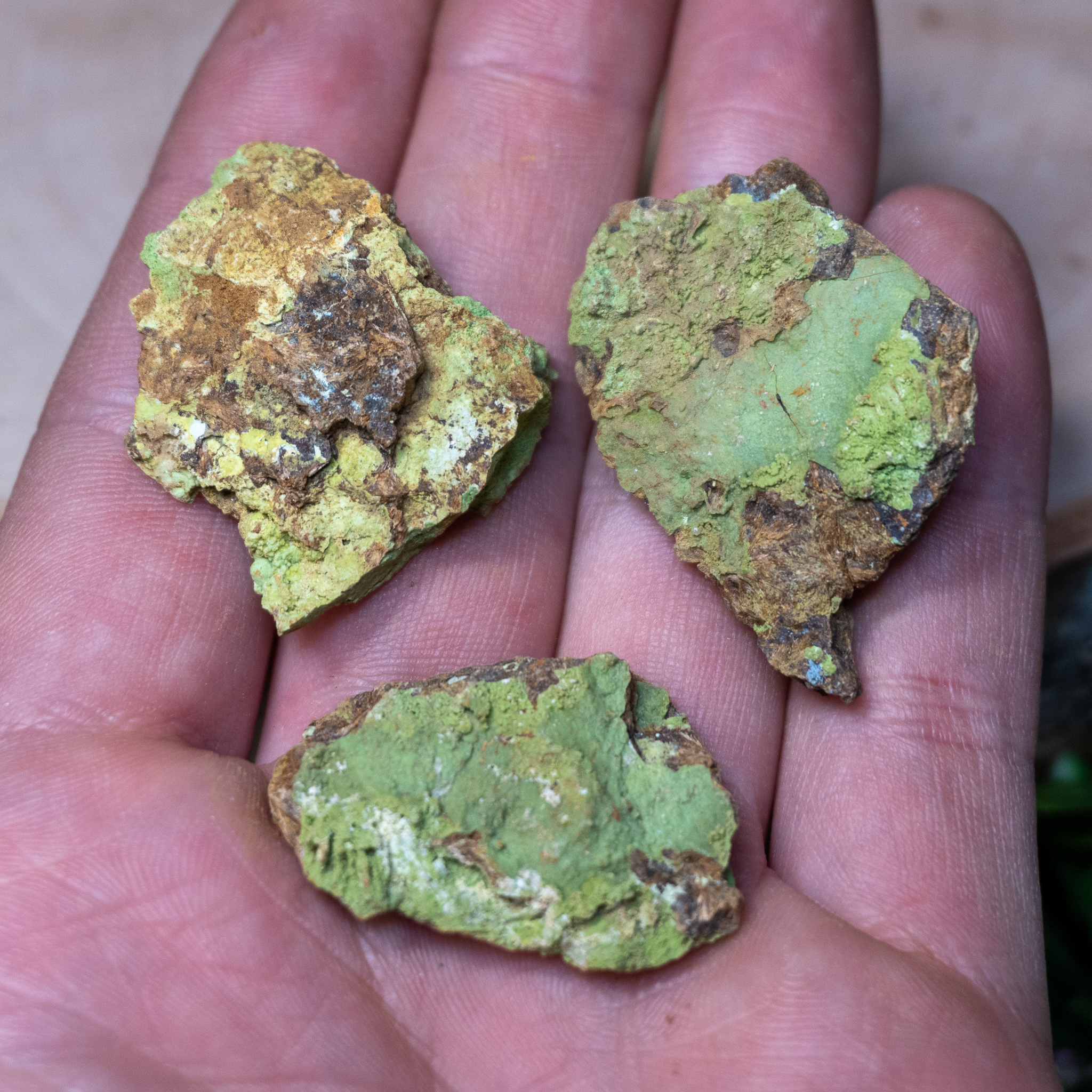 Small Raw Gaspeite Chip - The Crystal Council