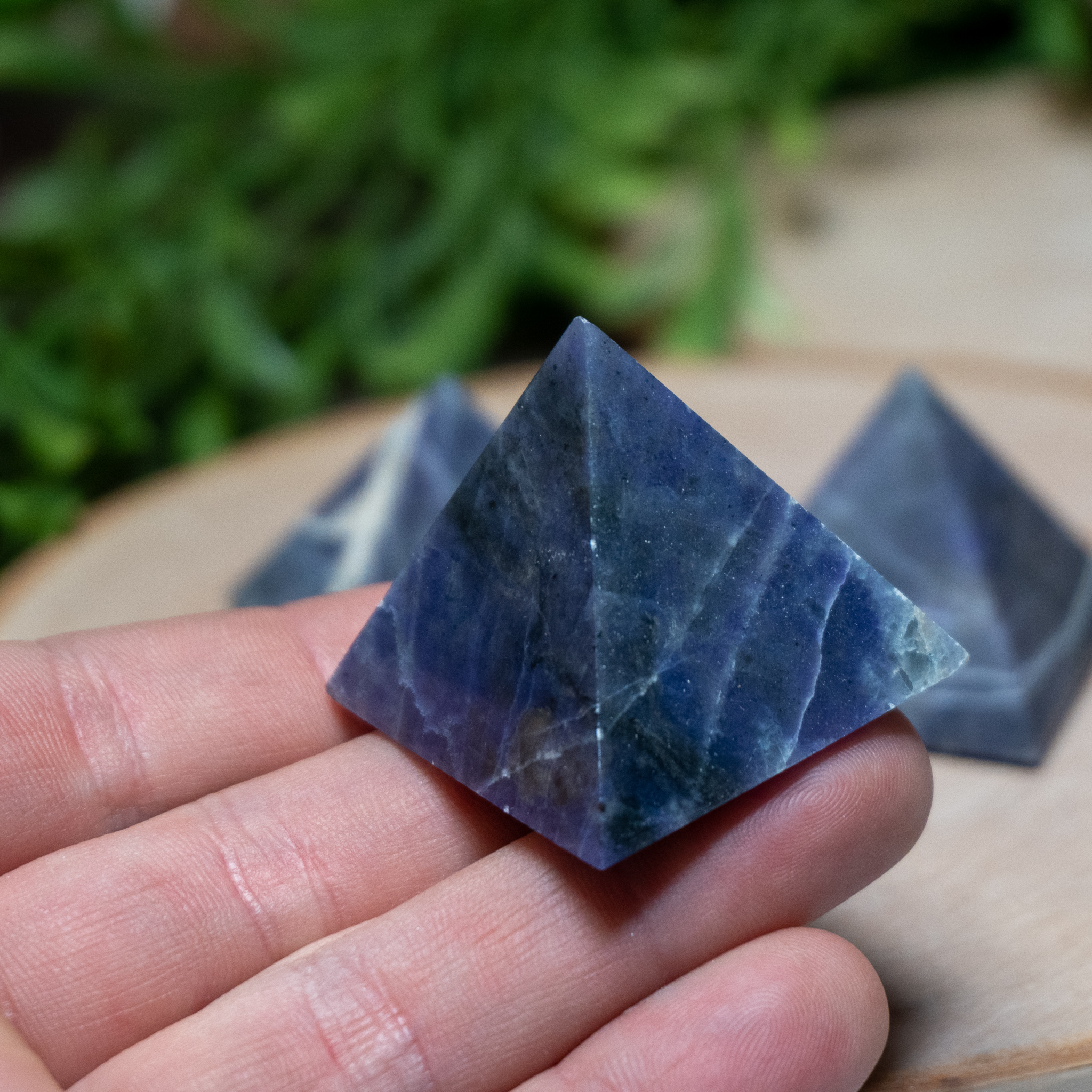 Purple Opal Pyramid - The Crystal Council