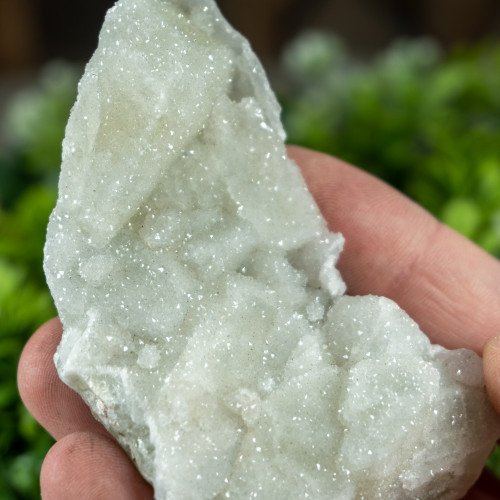 Druzy Quartz Over Datolite 3 The Crystal Council