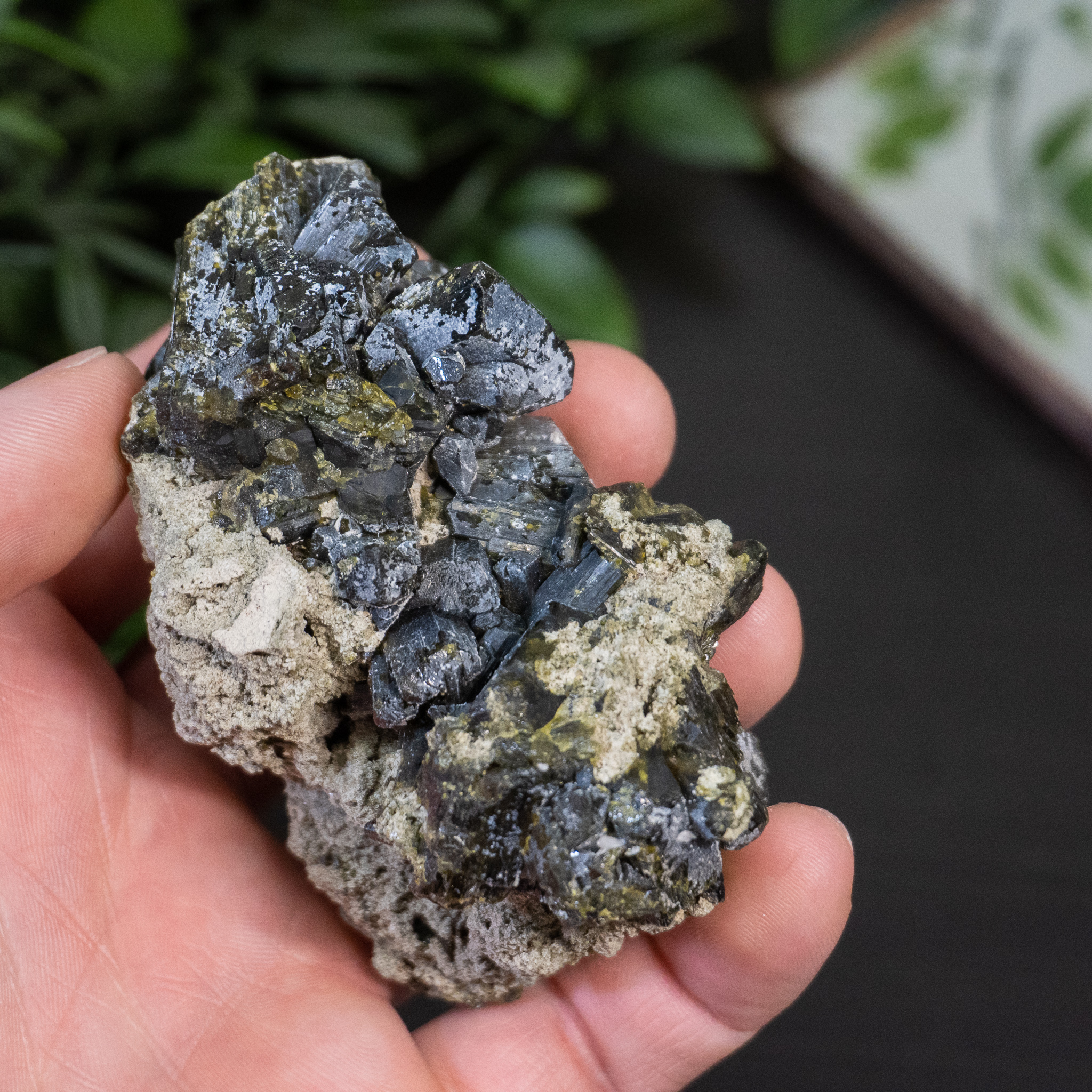 Epidote Meanings and Crystal Properties - The Crystal Council