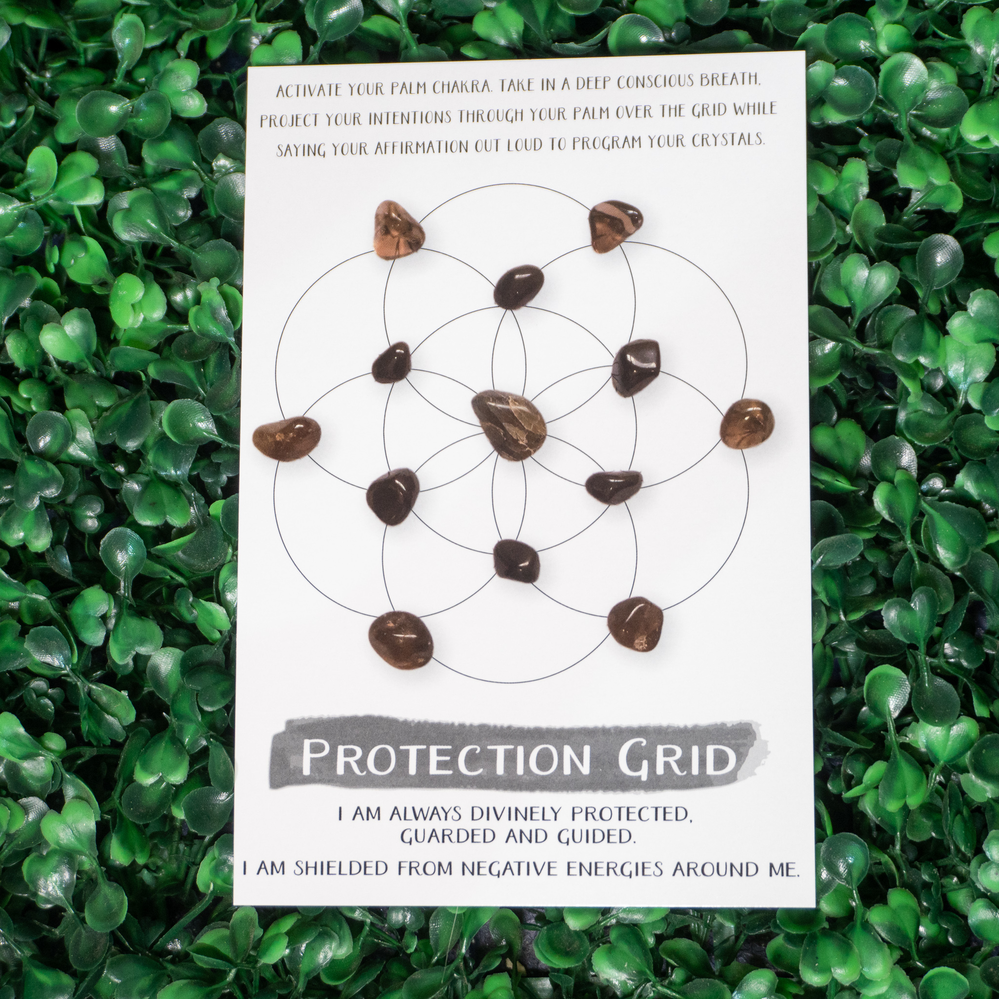 Protection Grid Card - The Crystal Council