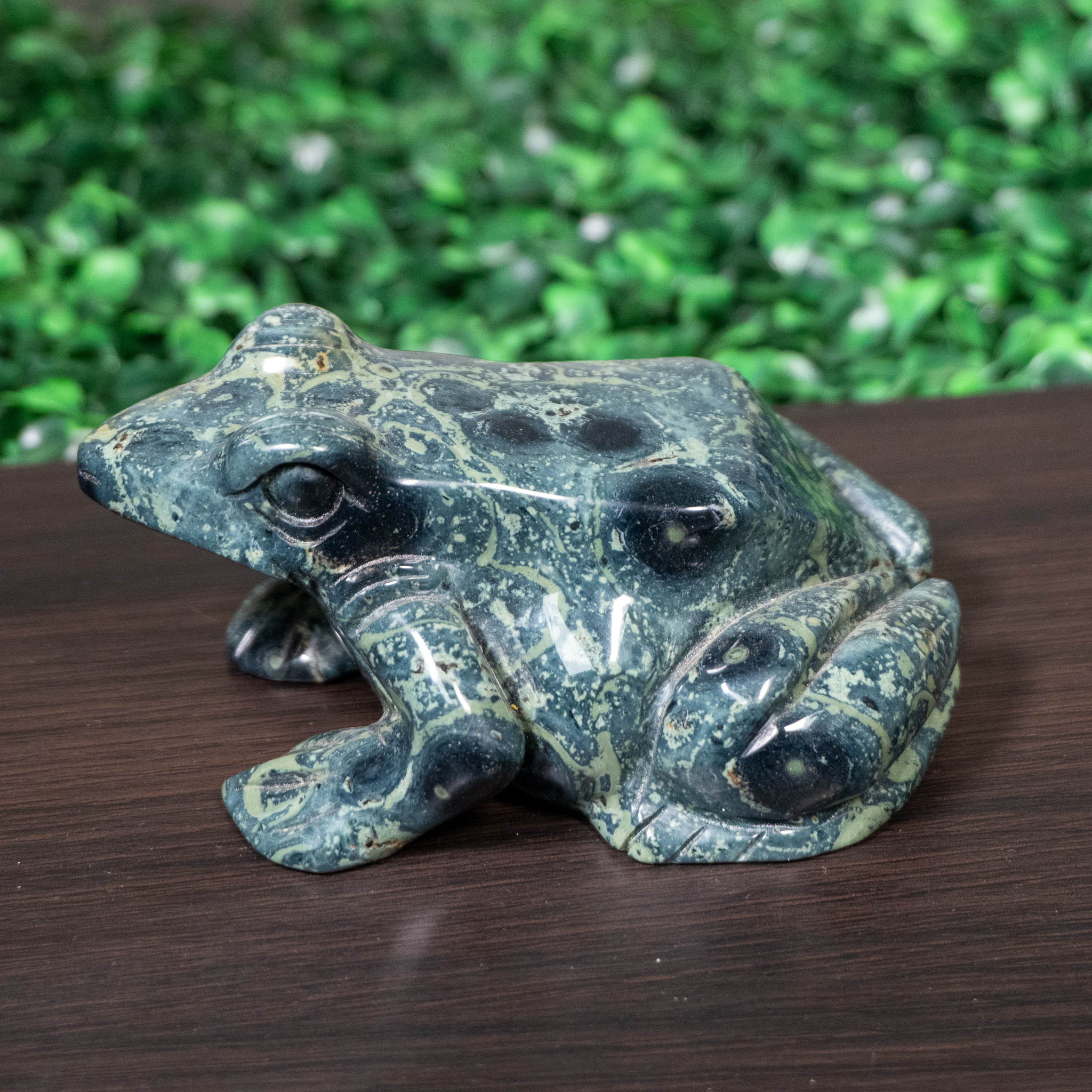 Kambaba Jasper Large Frog - The Crystal Council