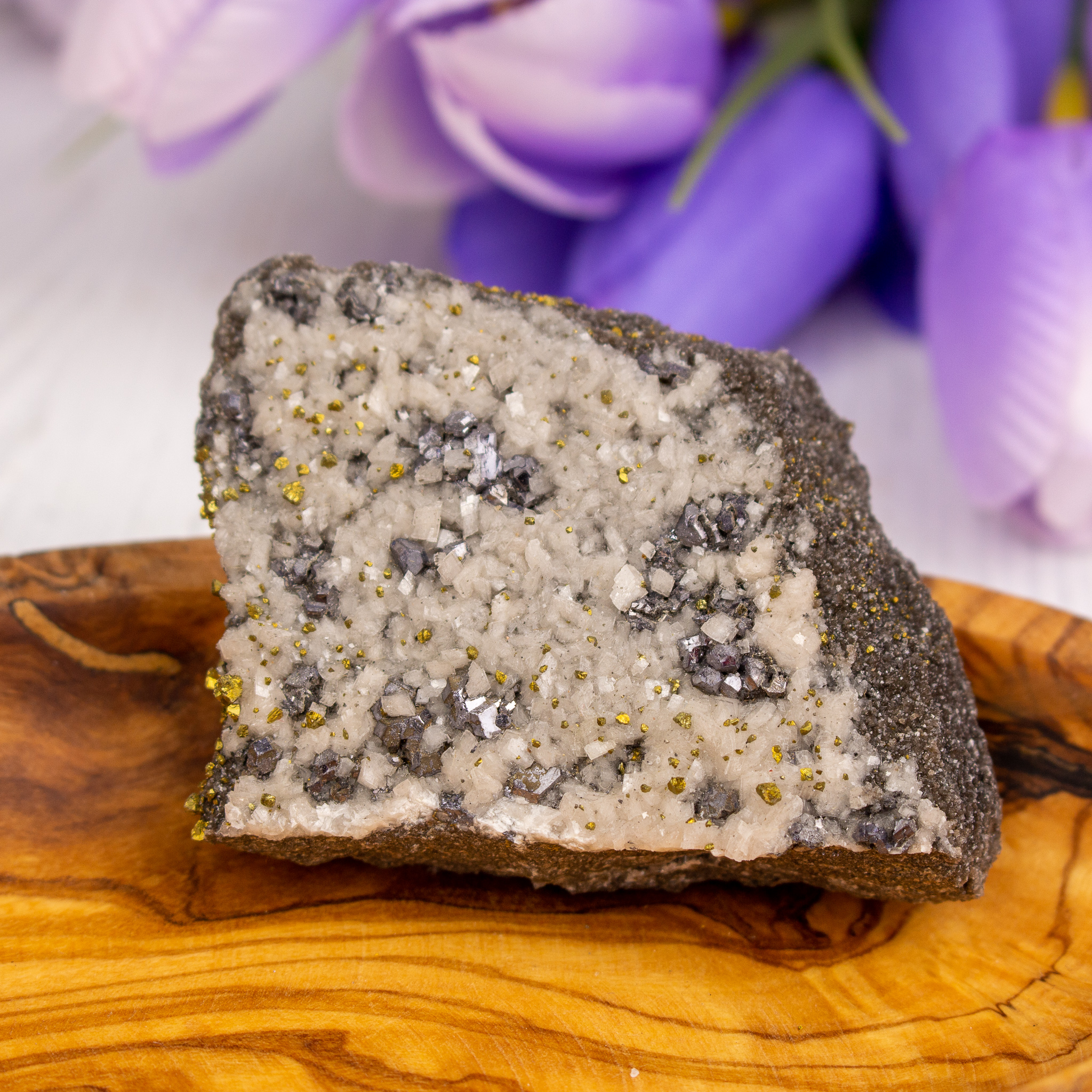 Galena with Dolomite #3 - The Crystal Council